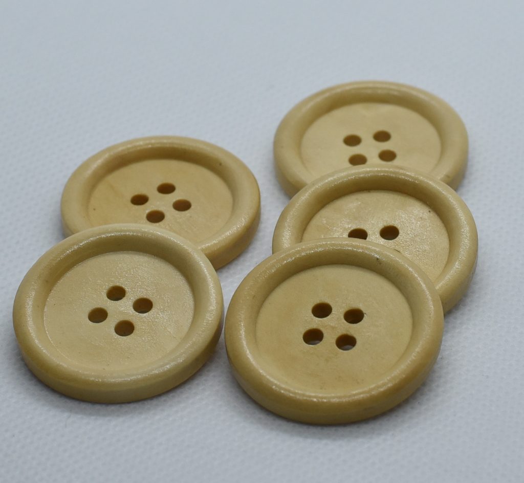 Large Wood Buttons Pack of 5 – Crafty Crafts Sa